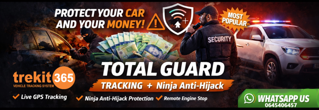 Complete Tracking + Ninja Anti-Hijack Protection | Trekit365